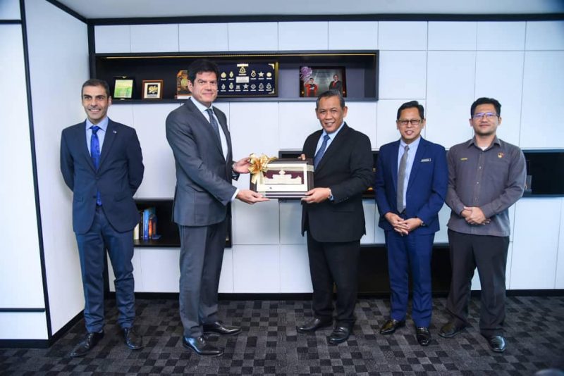 European Union Embassy courtesy visit to Menteri Besar of Negeri ...