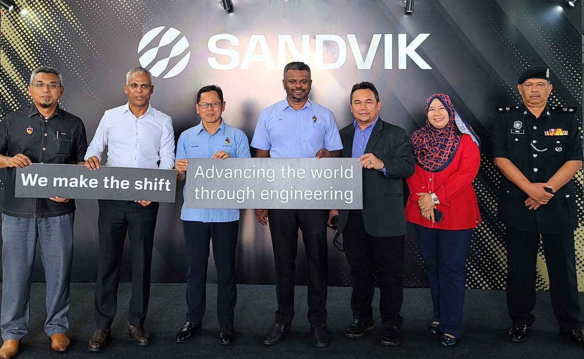 Sandvik Seremban Factory Launching Ceremony – INVEST NS (Negeri Sembilan)